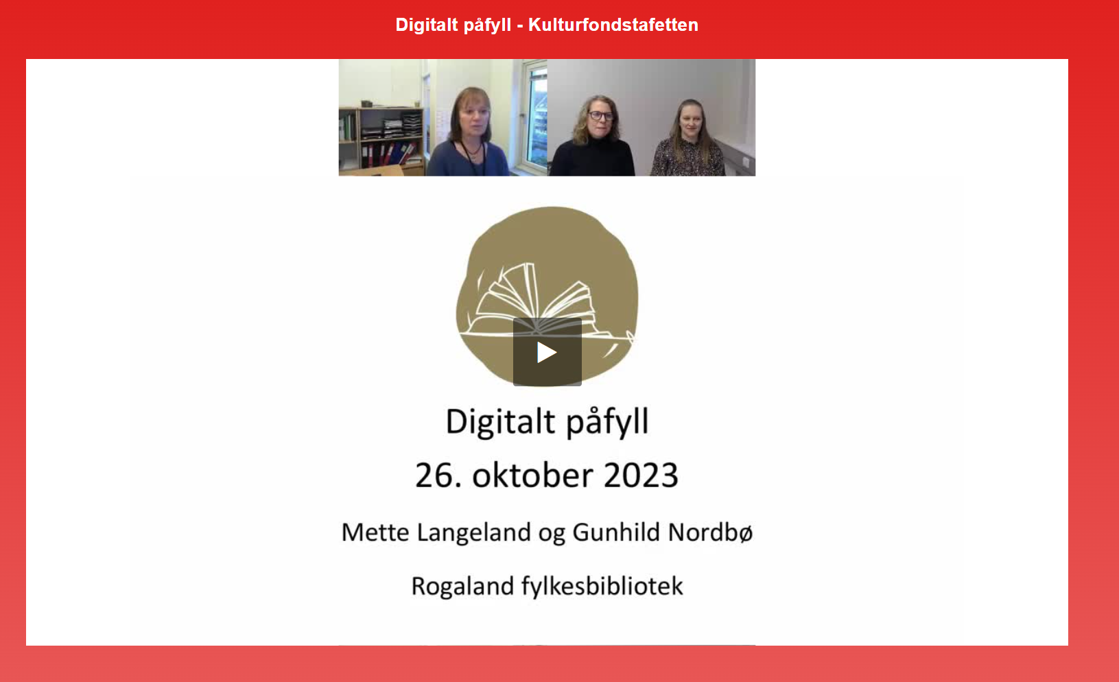 Innhald - Kompetansebank